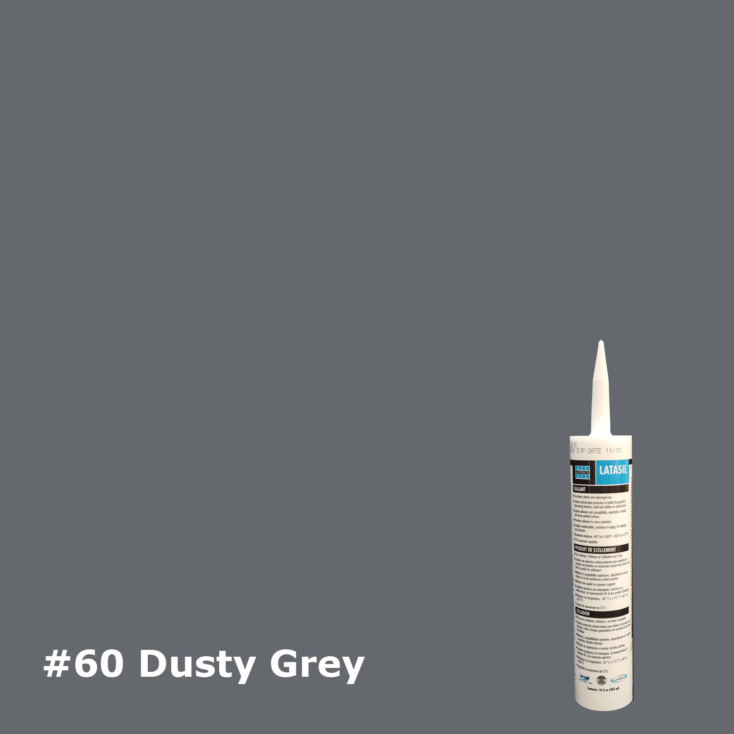 Laticrete Latasil Silicone Sealant - Dusty Grey #60 For Tile & Stone ...
